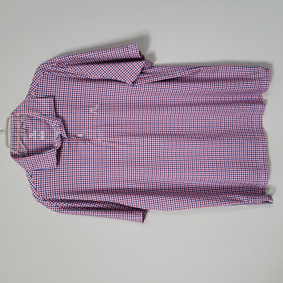 Rhoback | Shirts | Rhoback Usa Flag American Golf Polo Shirt Red White ...